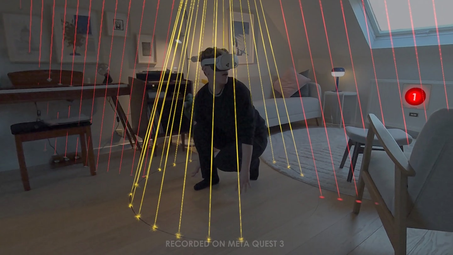 Pian ilmestyvä virtuaalitodellisuuspeli muuttaa kotisi lasereita ...